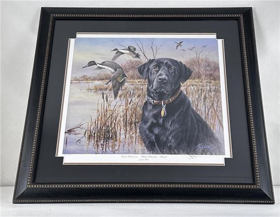 Jim Killen | Jim Killen Great Retrievers Black Labrador Print | MutualArt