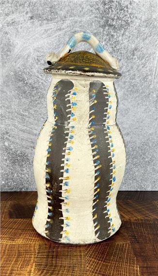 Kurt Weiser | Kurt Weiser Montana Studio Pottery Lidded Jar (Early 21st ...