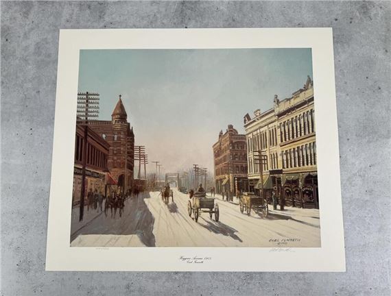 Carl Funseth | Carl Funseth Missoula Montana Print (1905) | MutualArt