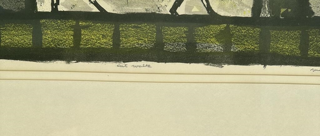 Max Kahn | Max Kahn Catwalk Lithograph | MutualArt