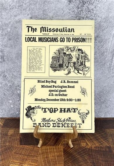 Jay Rummel | Jay Rummel Montana State Prison Band Benefit (1960 ...