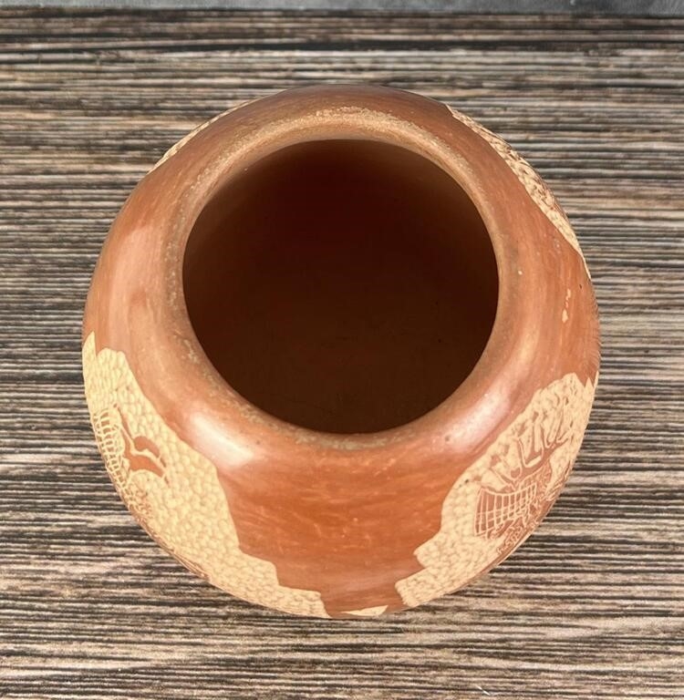Matthew Tafoya | Matthew Tafoya Santa Clara Pueblo Indian Pot | MutualArt