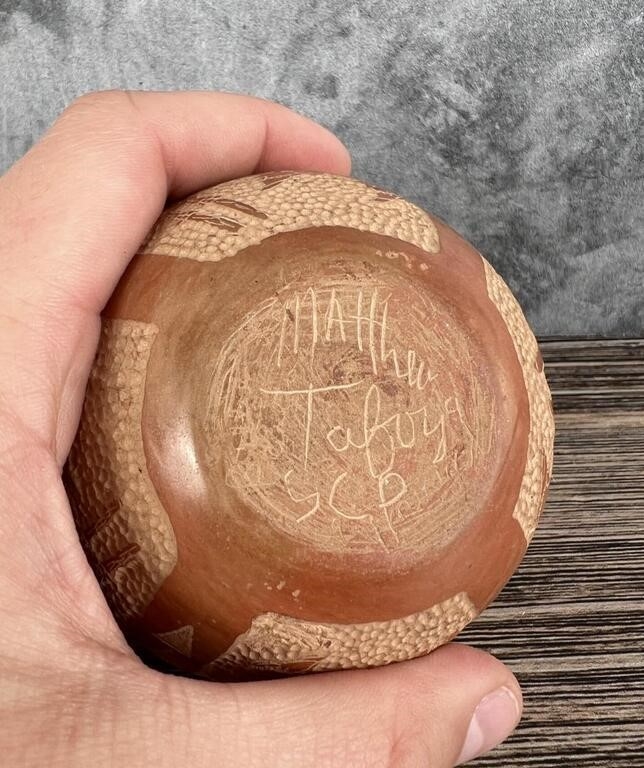 Matthew Tafoya | Matthew Tafoya Santa Clara Pueblo Indian Pot | MutualArt