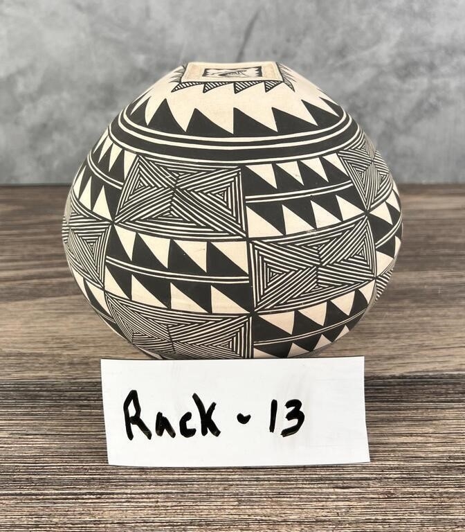 Westly Begaye | Westly Begaye Acoma Pueblo Indian Pot | MutualArt