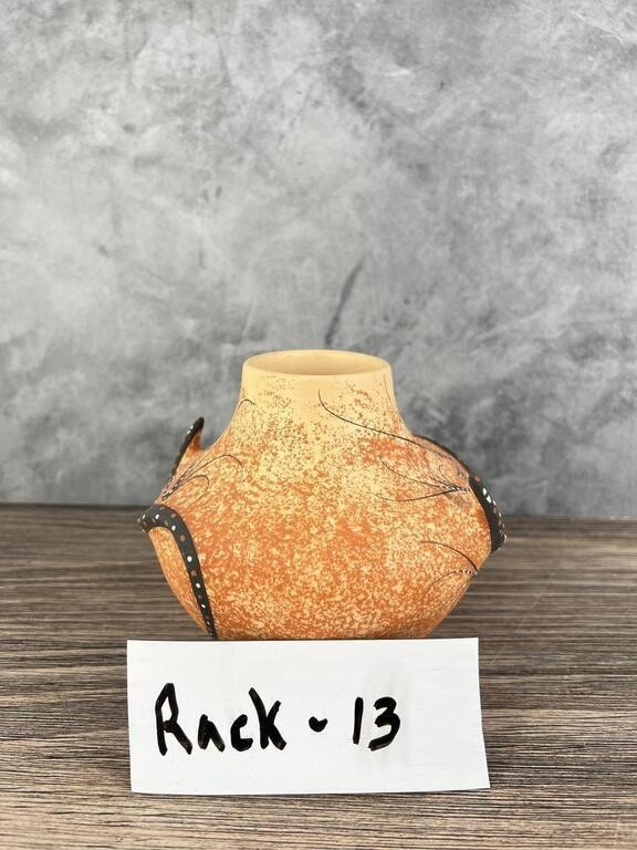 Deldrick Cellicion | Deldrick & Lorenda Cellicion Zuni Pueblo Pot ...