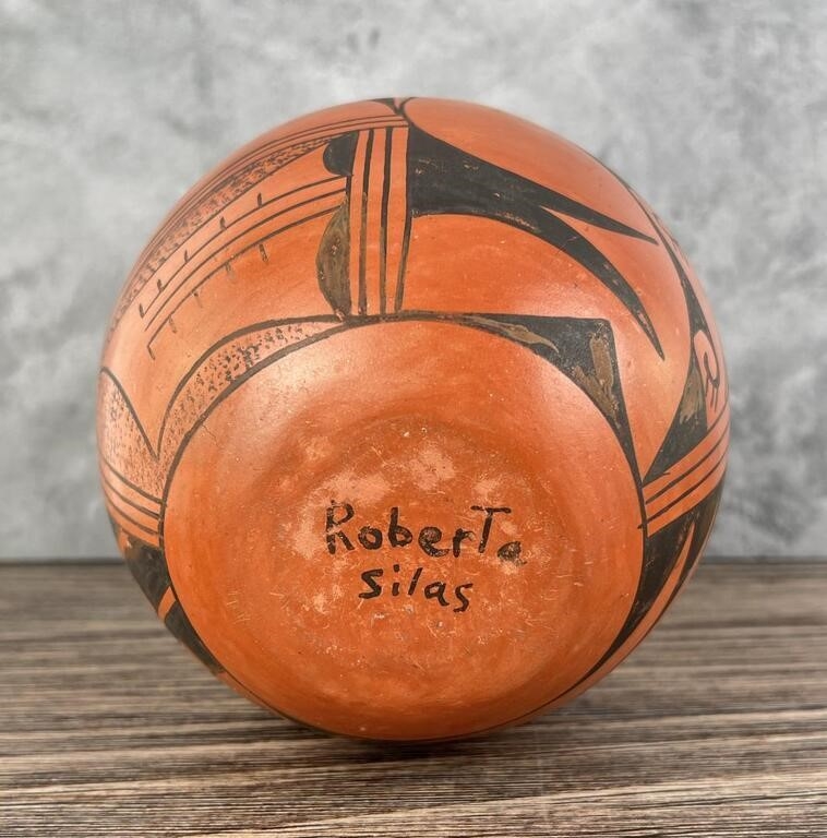 Roberta Youvella Silas | Roberta Silas Hopi Indian Pot | MutualArt