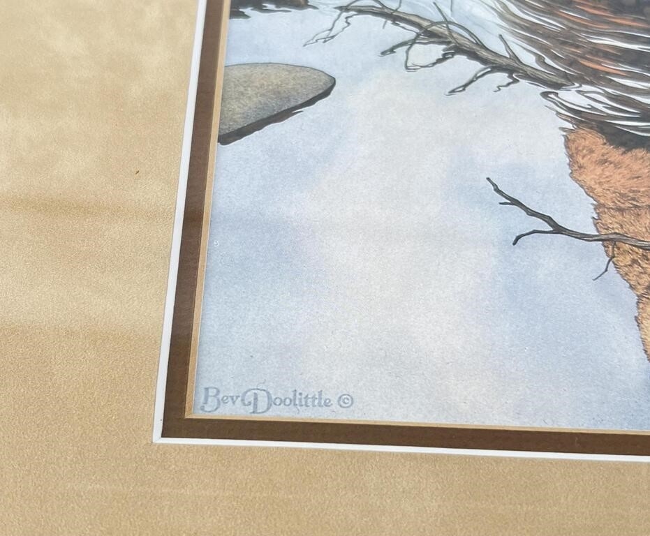 Bev Doolittle | Bev Doolittle Spirit of the Grizzly Print | MutualArt