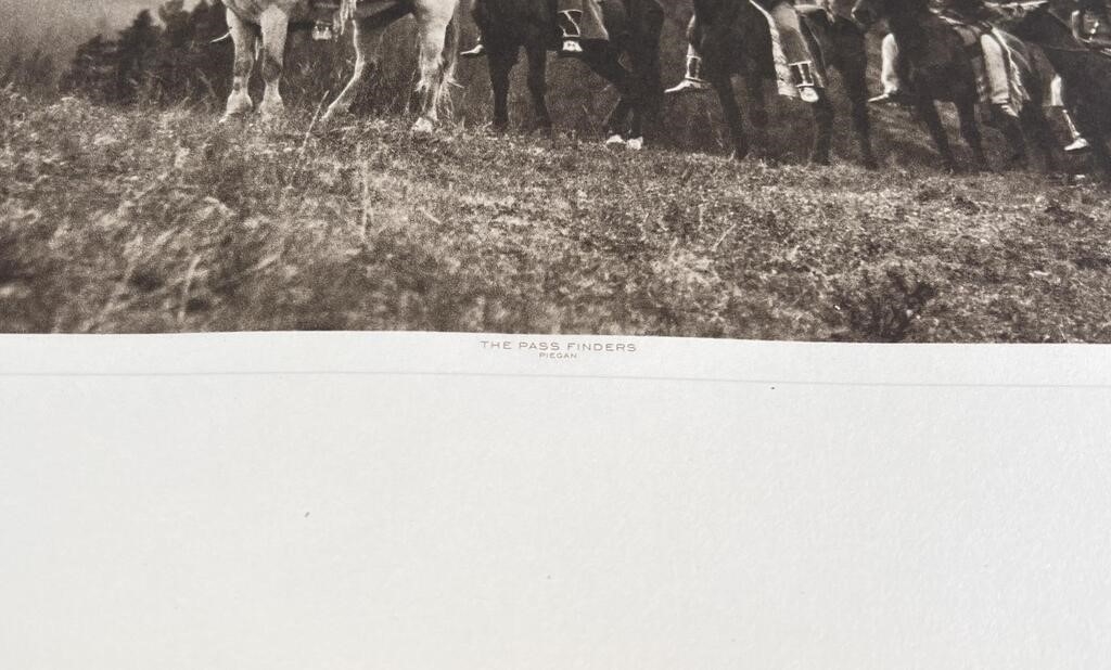 Roland Reed | The Pass Finders Piegan Roland Reed Photogravure | MutualArt