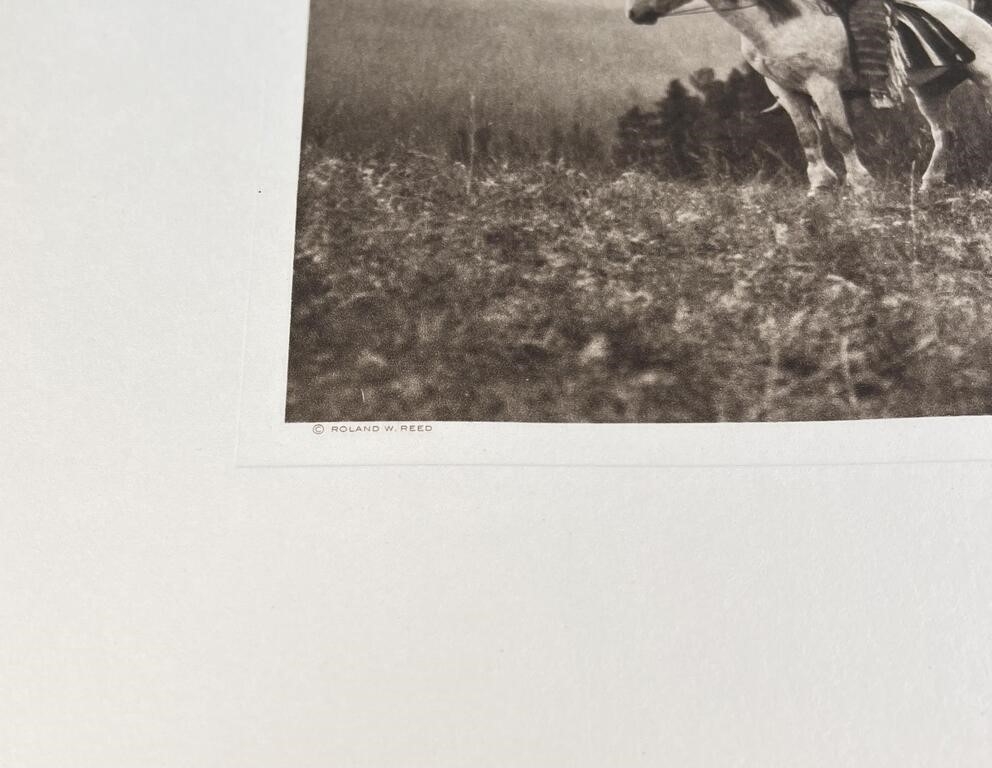 Roland Reed | The Pass Finders Piegan Roland Reed Photogravure | MutualArt