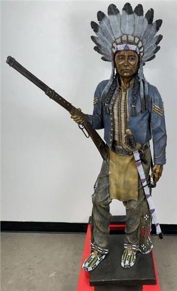 R. Scott Nickell | R Scott Nickell Cheyenne Honor Lifesized Bronze ...