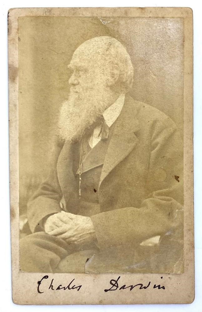 Oscar Gustave Rejlander | Charles Darwin (1809-1882). Autographed photograph, SIGNED by Darwin ...