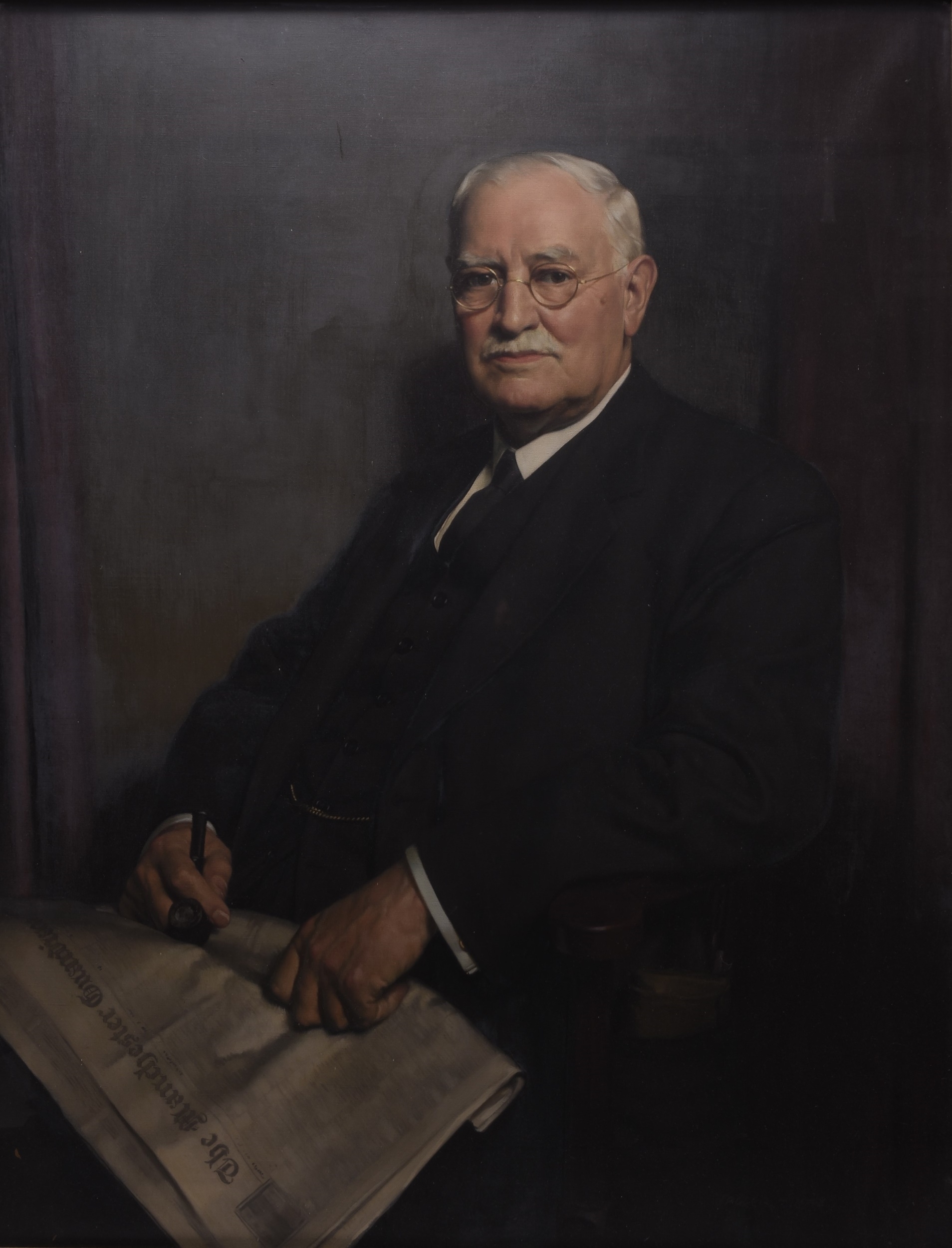 David Jagger | David Jagger (British 1891-1958) Portrait of Mark Brickhill, Winterbottom's Book ...