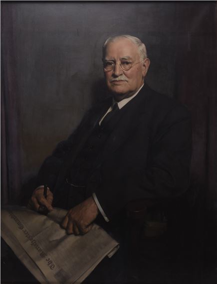 David Jagger | David Jagger (British 1891-1958) Portrait of Mark ...