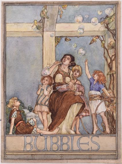Margaret Rice Oxley | Margaret Rice Oxley (1887-1965) Bubbles | MutualArt