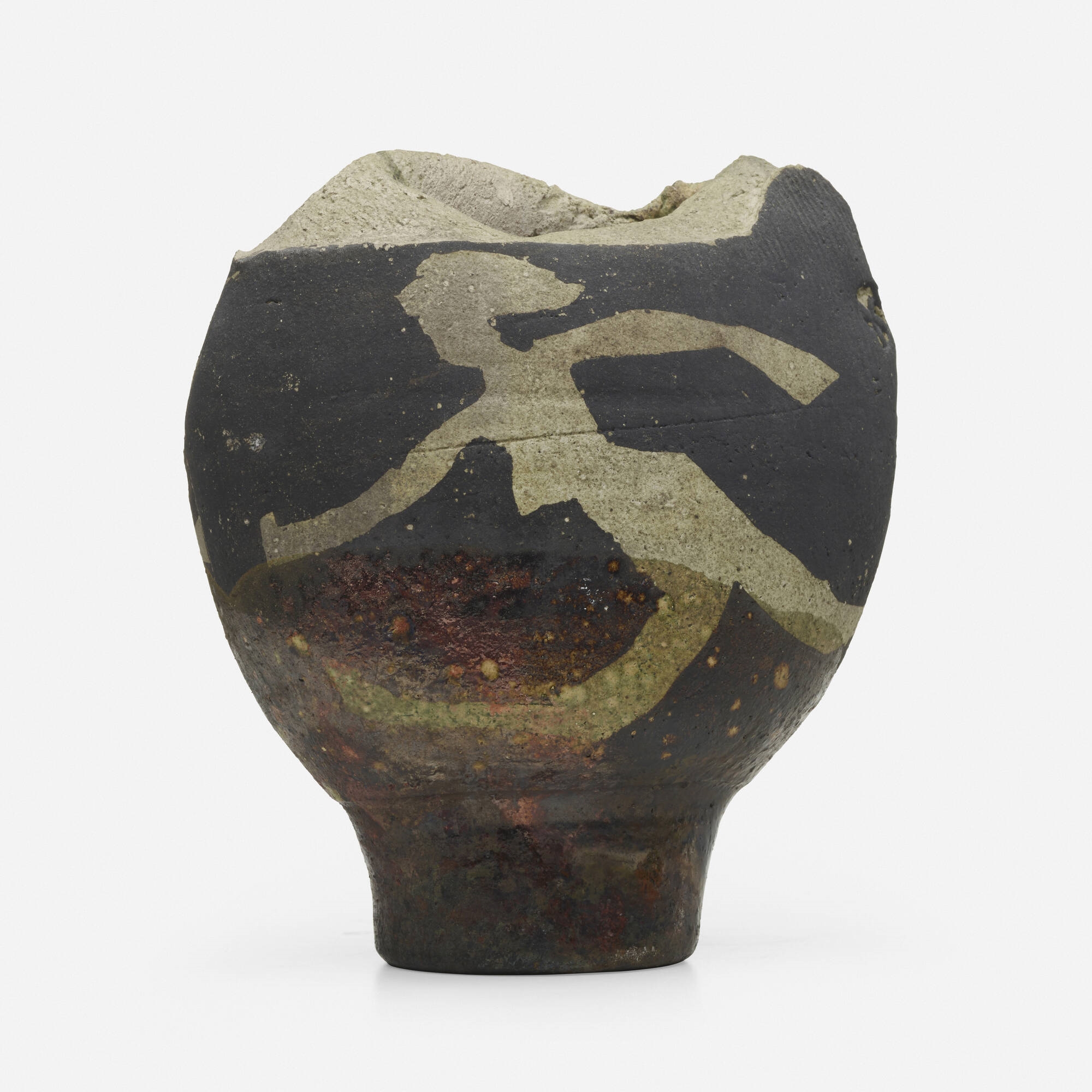 Paul Soldner | Vessel with nude (Circa 1975) | MutualArt