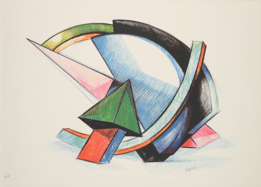 Jean-Claude Farhi | Geometric composition (Circa 1990) | MutualArt