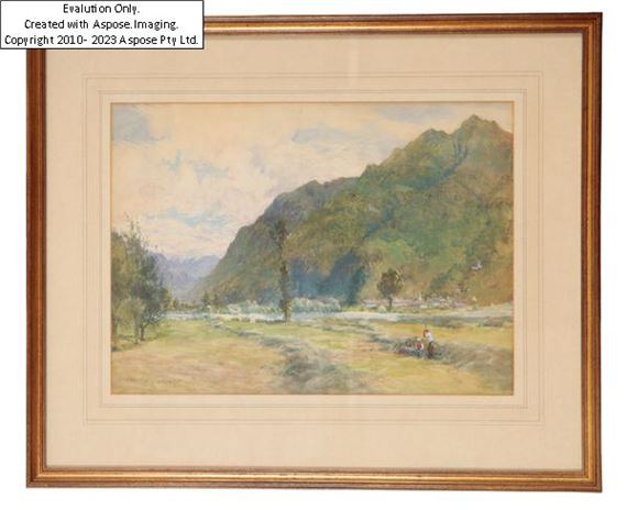 Maud Raphael Jones | Figures in an open landscape | MutualArt