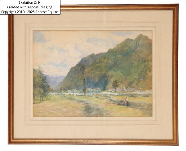 Maud Raphael Jones | Figures in an open landscape | MutualArt