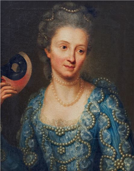Johann Heinrich Tischbein The Elder | Portrait of a lady as Thalia ...