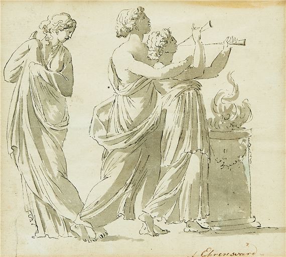 Carl August Ehrensvärd | Klassicerande figurscen | MutualArt