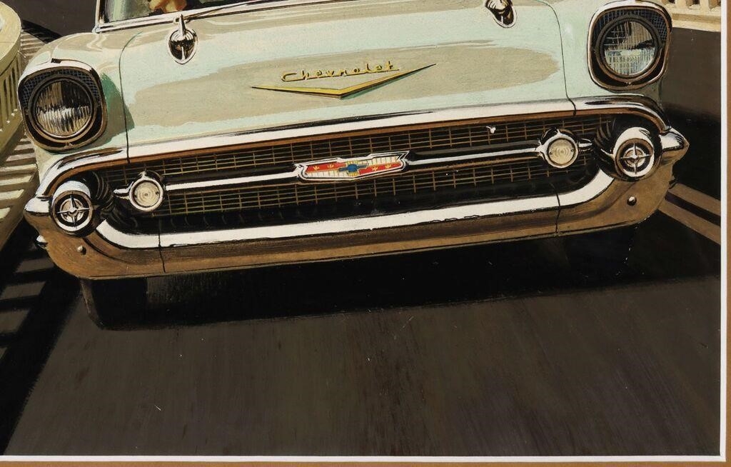 Stanley Walter Galli | STANLEY GALLI (1912-2009) '57 CHEVROLET ...