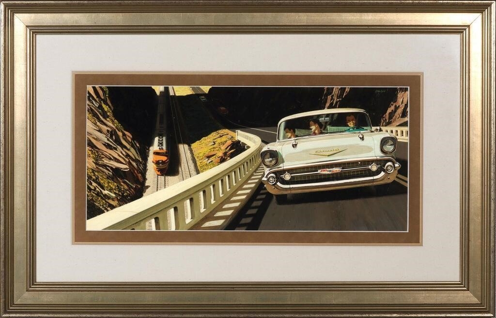 Stanley Walter Galli | STANLEY GALLI (1912-2009) '57 CHEVROLET ...