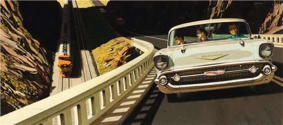 Stanley Walter Galli | STANLEY GALLI (1912-2009) '57 CHEVROLET ...