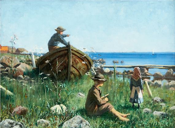 Lotten Rönquist | Sommaridyll i skärgården (1888) | MutualArt