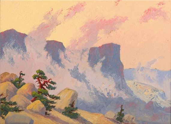 Emerson Everett Glass | EMERSON EVERETT GLASS (1916-1987) OIL ON CANVAS ...