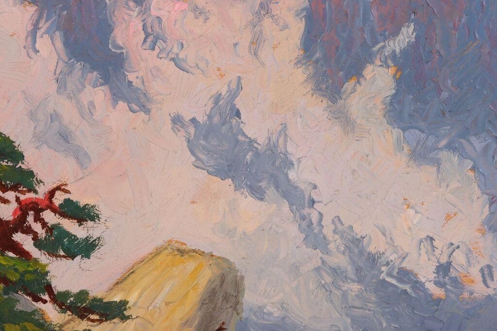 Emerson Everett Glass | EMERSON EVERETT GLASS (1916-1987) OIL ON CANVAS ...