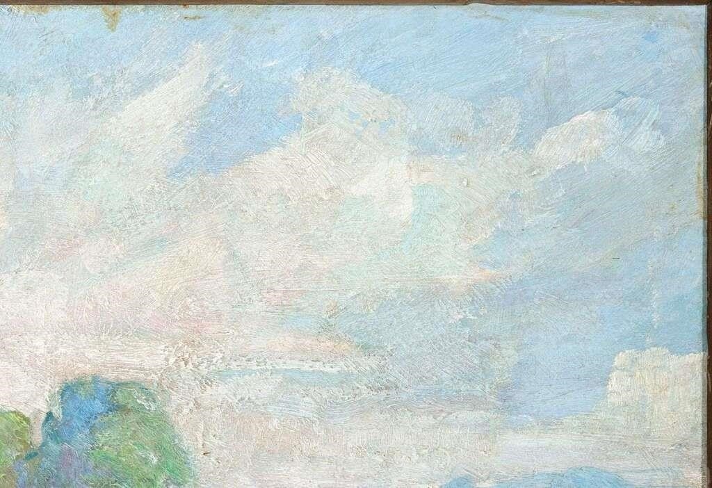 John Thomas Nolf | JOHN NOLF (1872-1950) OIL ON ARTIST'S BOARD (1920s ...