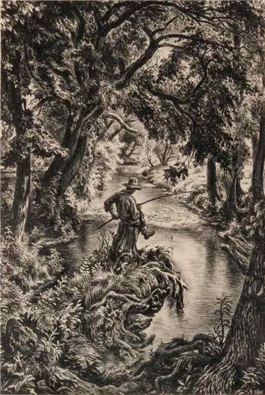 Charles Banks Wilson | CHARLES BANKS WILSON (1918-2013) PENCIL SIGNED ...