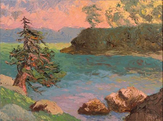 Emerson Everett Glass | EMERSON EVERETT GLASS (1916-1987) OIL ON PANEL ...