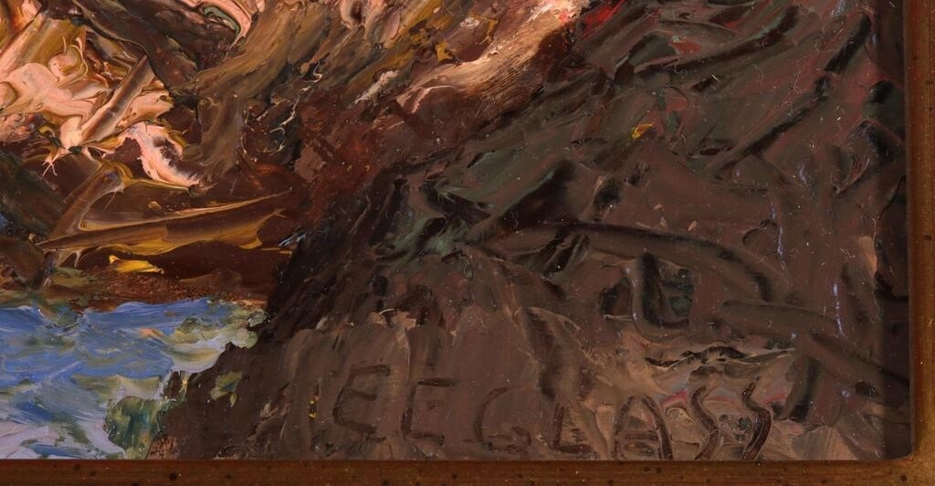 Emerson Everett Glass | EMERSON EVERETT GLASS (1916-1987) OIL ON PANEL ...