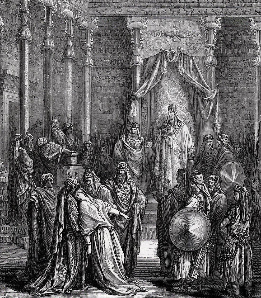 Gustave Doré | Esther before the King (from Dore's Bible). (1880 ...