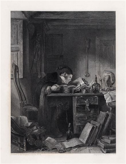 James Eckford Lauder | Bailie Macwheeble at Breakfast (1865) | MutualArt