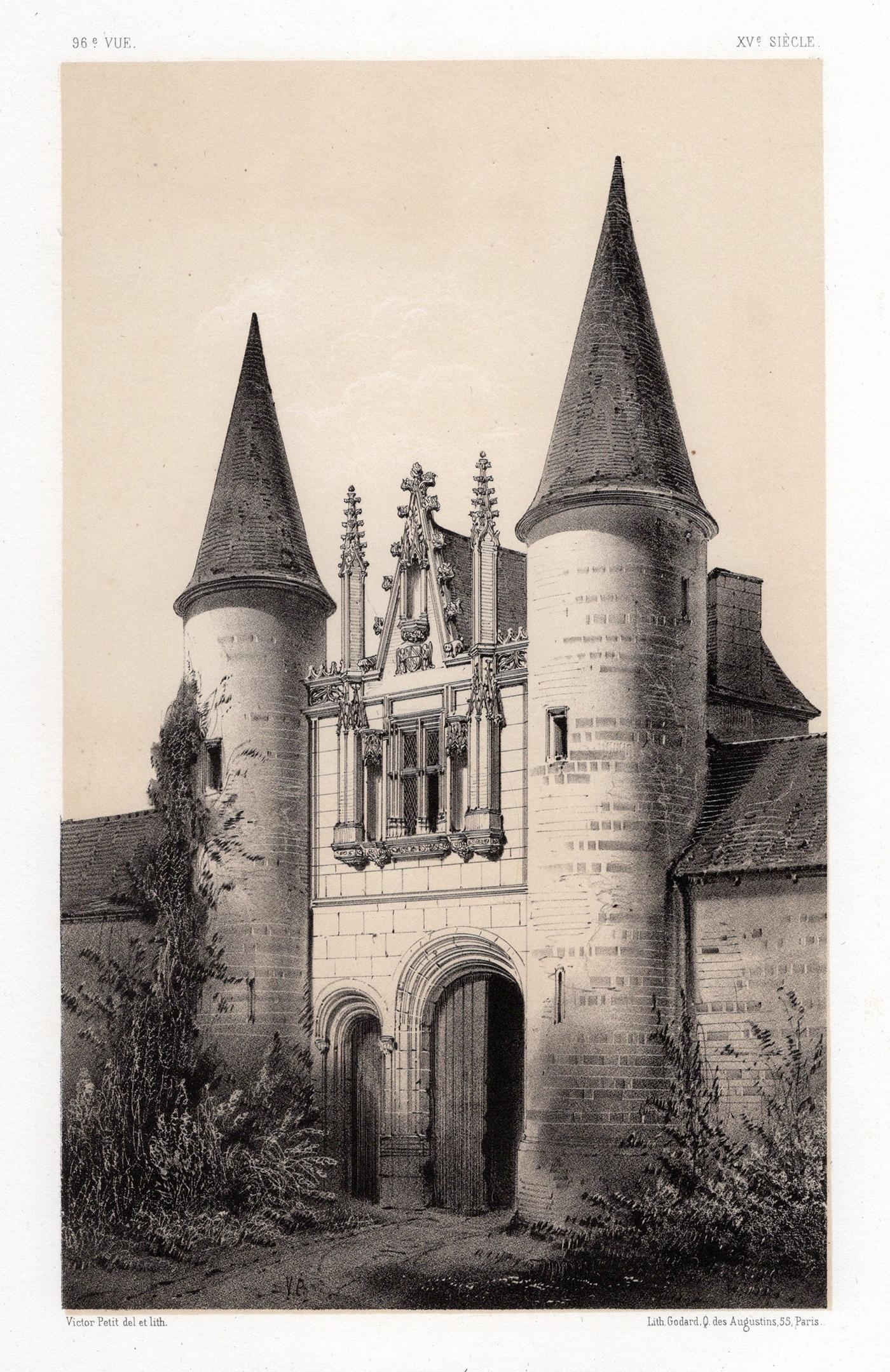 A. Godard | Porte Du Prieure De Torteval Calvados (Torteval Priory Gate ...