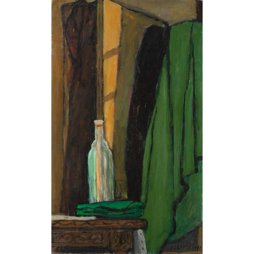 Józef Czapski | NATURE MORTE À LA BOUTEILLE (1972) | MutualArt