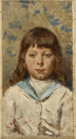 Uberto Dell'Orto | Ritratto (1888) | MutualArt