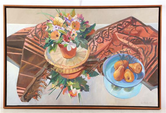 Charles LeClair | SURREALIST STILL LIFE WITH PORTRAIT (1943) | MutualArt