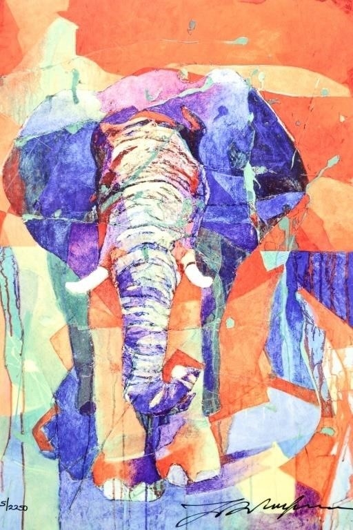 Yuval Wolfson | Caldograph. Elephant in the Room. 2017. Signed. 8.5 x ...