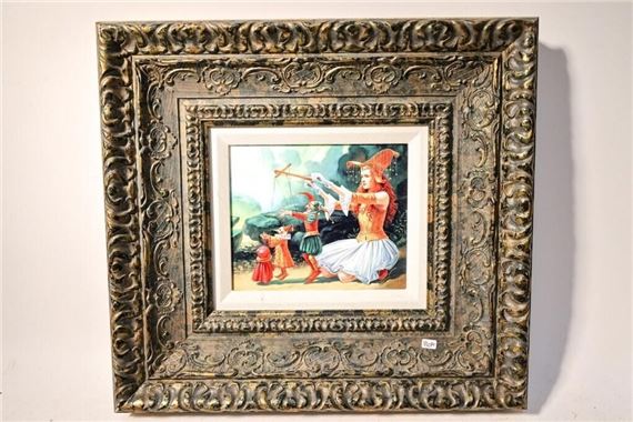 Michael Cheval | Digital multiple on aluminum. Evolution. 2016. Signed ...