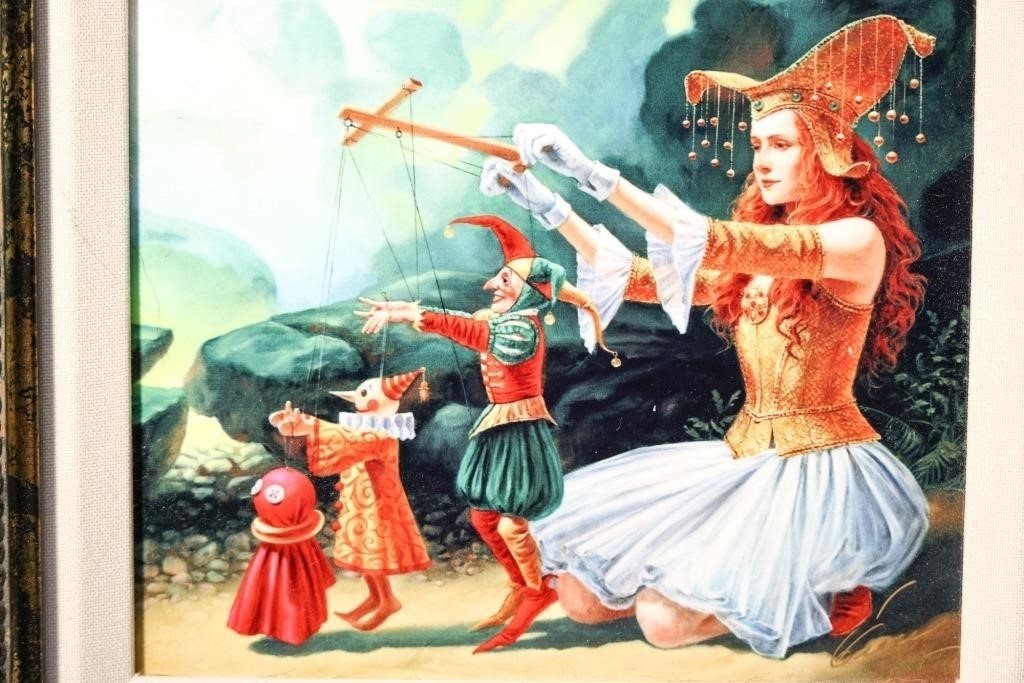 Michael Cheval | Digital multiple on aluminum. Evolution. 2016. Signed ...