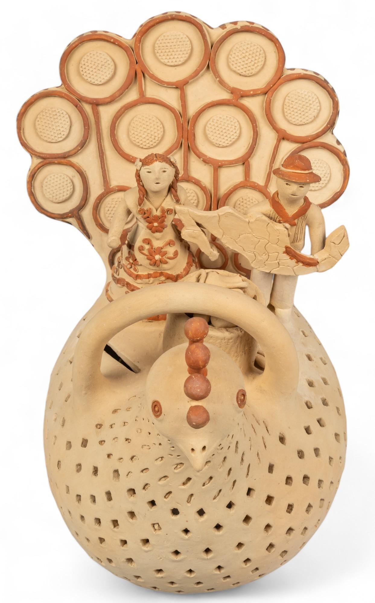 Enedina Serafina Vásquez Cruz | Mexican Ceramic Chicken Coin Bank ...