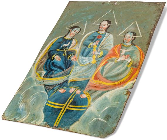 Mexican School, 19th Century | The Holy Trinity (19) | MutualArt