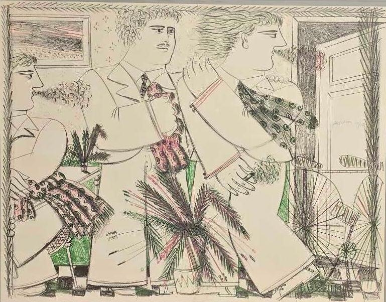 Alecos Fassianos | Signed Lithograph | MutualArt