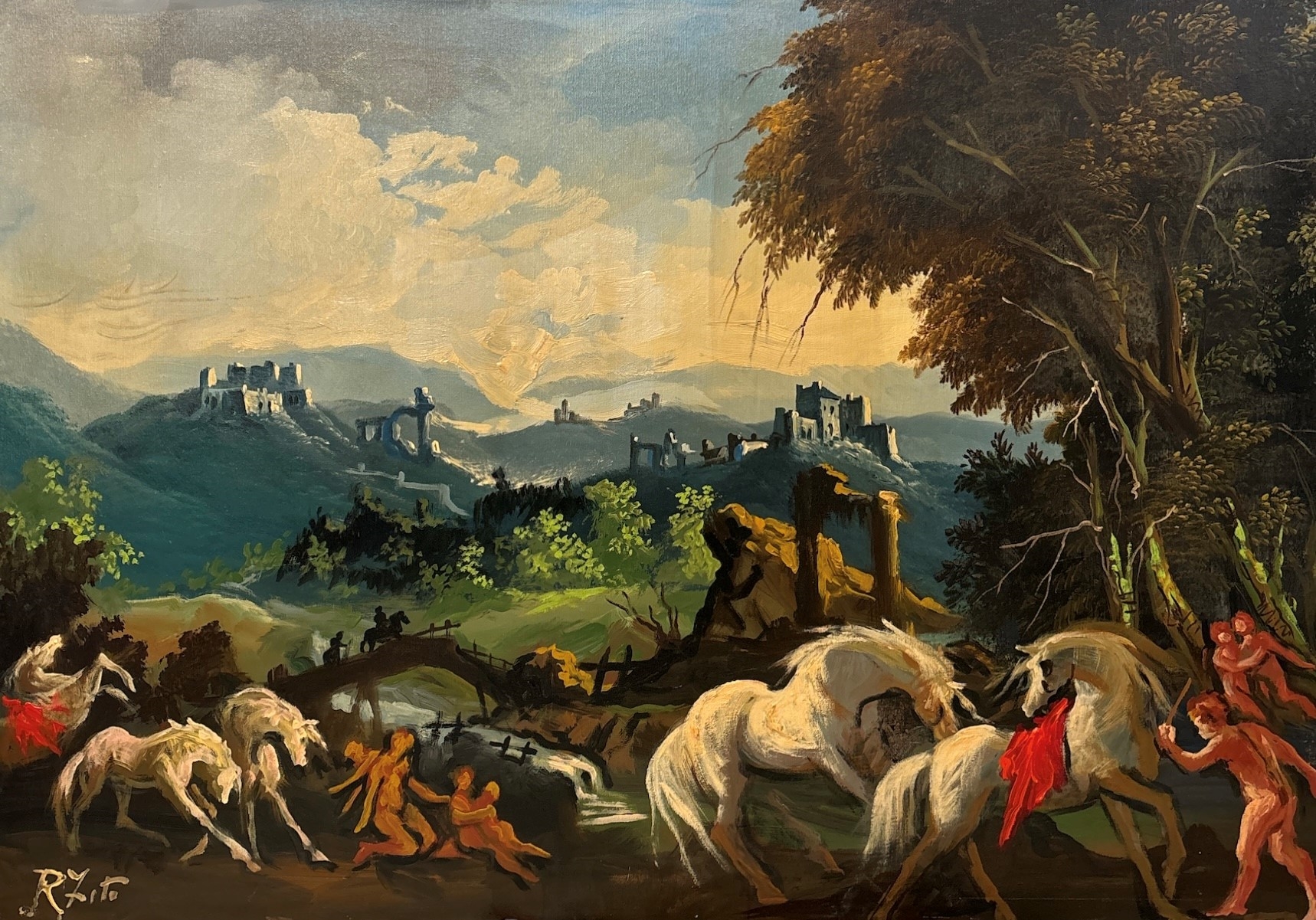 Rodolfo Zito | Colli romani - Capriccio, 1990 | MutualArt