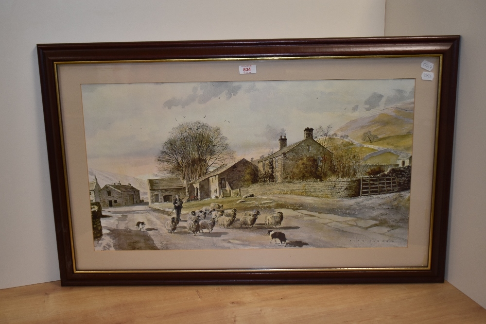 Alan Ingham | A farmyard scene | MutualArt