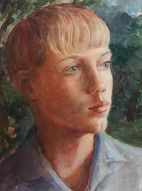 Jean Goodwin Ames | Portrait of Dail Doucette | MutualArt