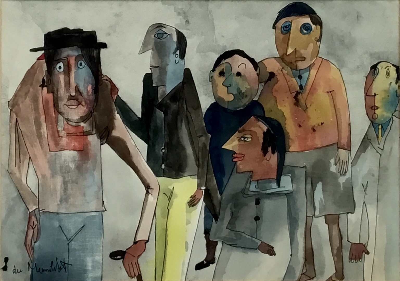 Albert du Mesnildot | abstract figures | MutualArt